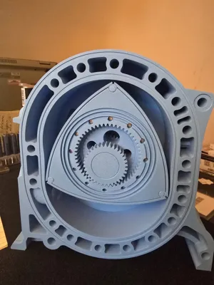 Wankel engine - motorized - Free 3D Print Model - MakerWorld