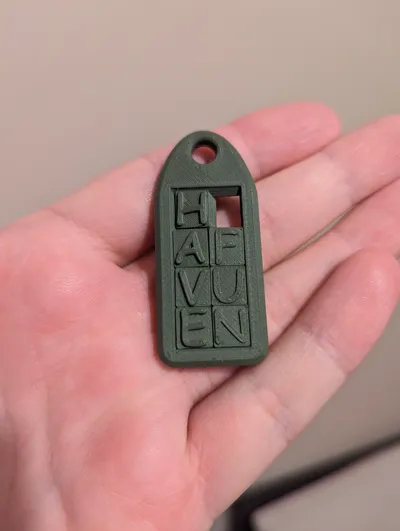 Keychain Sliding Puzzle by ThreeD-Michael - MakerWorld