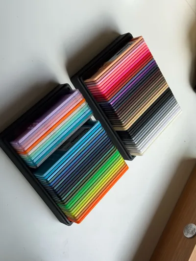 Filament Sample Card - Free 3D Print Model - MakerWorld