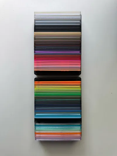 Filament Sample Card - Free 3D Print Model - MakerWorld