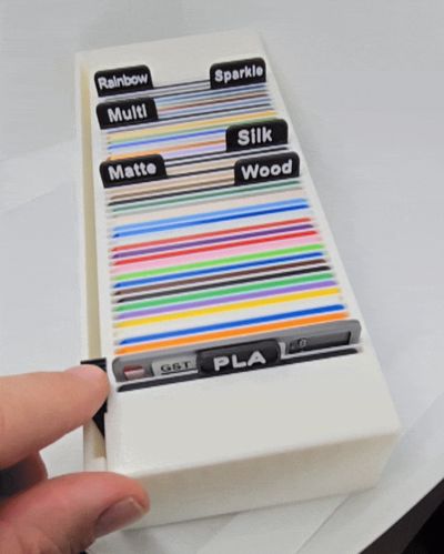 Filament Sample Card by 喵喵mya MakerWorld: Download Free 3D Models