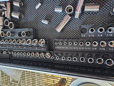 Gridfinity Husky Metric Socket Organizers by innaruckMakerWorld ...