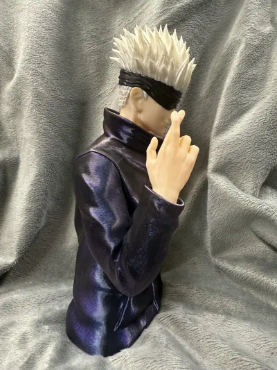 Satoru Gojo Upper Body Figurine by Ultra_violet MakerWorld: Download ...