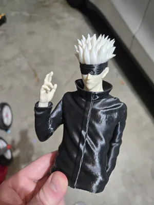 Satoru Gojo Upper Body Figurine by Ultra_violet MakerWorld: Download ...
