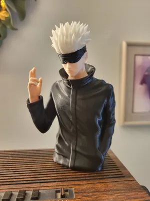 Satoru Gojo Upper Body Figurine by Ultra_violet MakerWorld: Download ...
