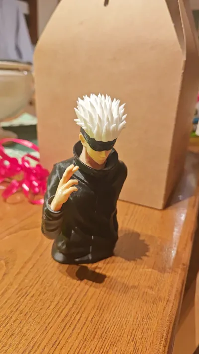 Satoru Gojo Upper Body Figurine by Ultra_violet MakerWorld: Download ...