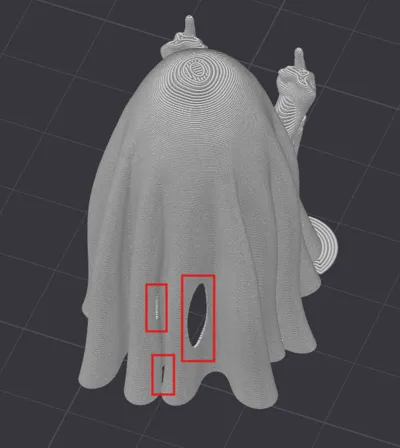 Rude ghost by Hold_Ctrl - MakerWorld