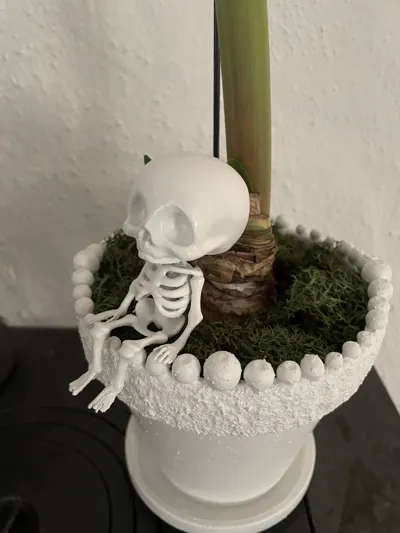 Sitting skeleton by Hold_Ctrl MakerWorld: Download Free 3D Models