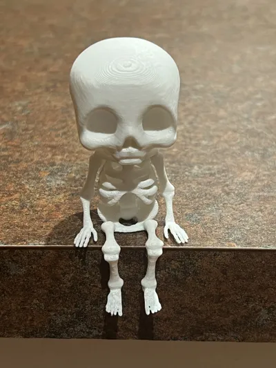 Sitting skeleton by Hold_Ctrl MakerWorld: Download Free 3D Models