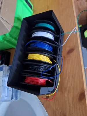 Stackable Wire Rack and Spools by 起源工坊 MakerWorld: Download Free 3D Models