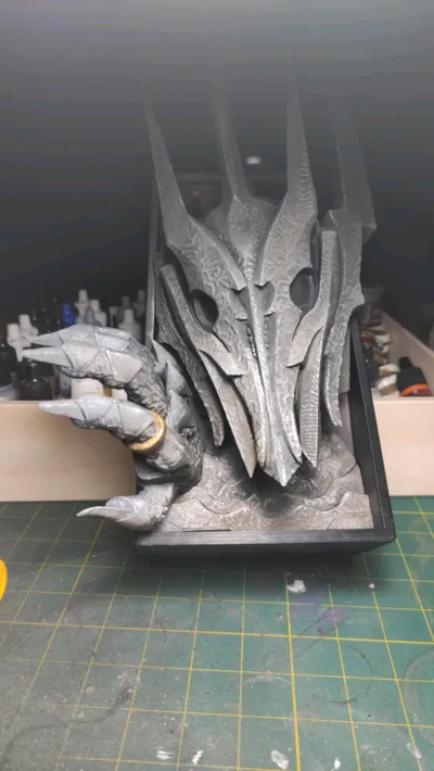 Sauron Book Nook by Treddigineer MakerWorld: Download Free 3D Models