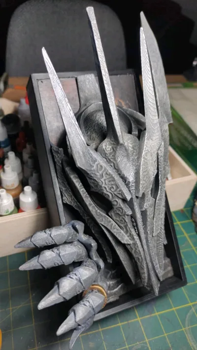 Sauron Book Nook by Treddigineer MakerWorld: Download Free 3D Models