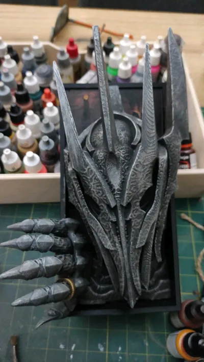 Sauron Book Nook - Free 3D Print Model - MakerWorld