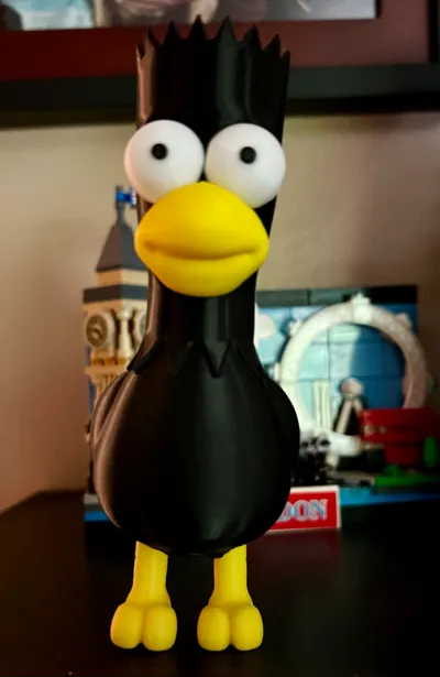 Bart as The Raven by CARMANCADE MakerWorld: Download Free 3D Models