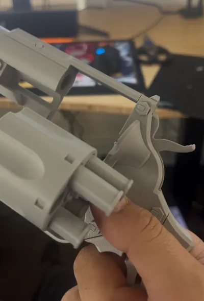 Revolver Toy Gun by WIZZY MakerWorld: Download Free 3D Models