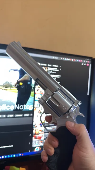 Revolver Toy Gun by WIZZY MakerWorld: Download Free 3D Models