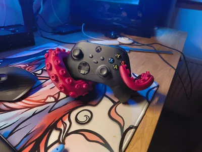 octopus stand for controller ps5 ps4 switch pro by Mad power MakerWorld ...