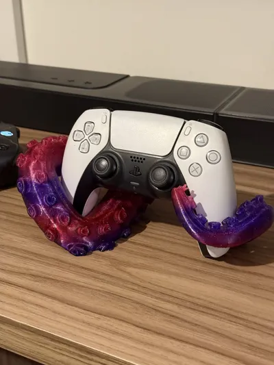 octopus stand for controller ps5 ps4 switch pro by Mad power MakerWorld ...