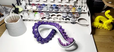 octopus stand for controller ps5 ps4 switch pro by Mad power MakerWorld ...