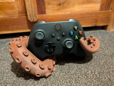 octopus stand for controller ps5 ps4 switch pro by Mad power MakerWorld ...