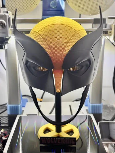 Wolverine Helmet Stand by bdubil MakerWorld: Download Free 3D Models