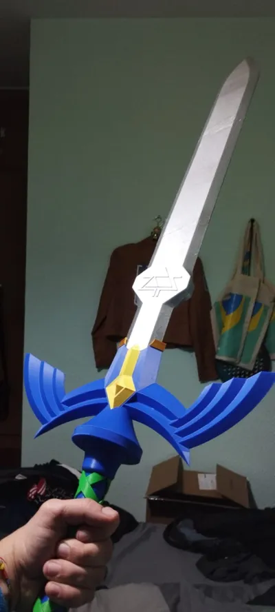 Master Sword (assemble, no glue) by giedzinski Remixed by HeatWave ...