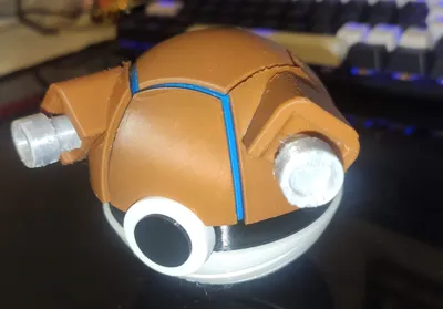 Blastoise Pokeball - MULTIPART by Gumnut Forge MakerWorld: Download Free 3D Models