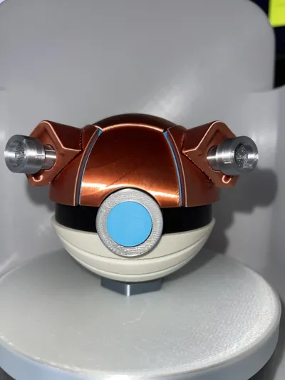Blastoise Pokeball - MULTIPART by Gumnut Forge MakerWorld: Download Free 3D Models
