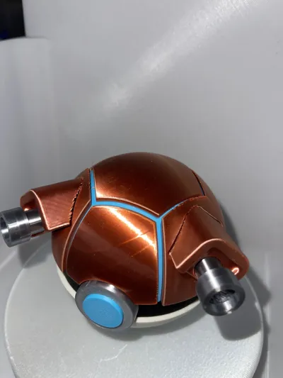 Blastoise Pokeball - MULTIPART by Gumnut Forge MakerWorld: Download Free 3D Models