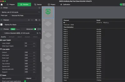 GRIPS: GRidfinity Interlocking basePlate System by TooManyThings ...