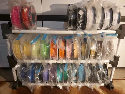 Modular Filament Rack System by Thinkable MakerWorld: Download Free 3D ...