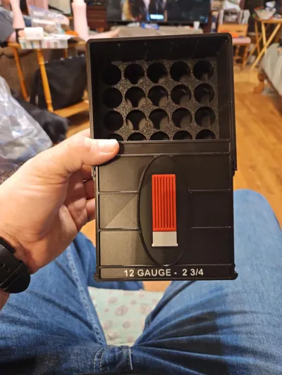 Ammo Storage Box 12 Gauge 2-3/4 25 Shells / Rounds by Coconut ...