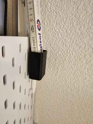 Folding Ruler mount for SKÅDIS by pixelwave - MakerWorld