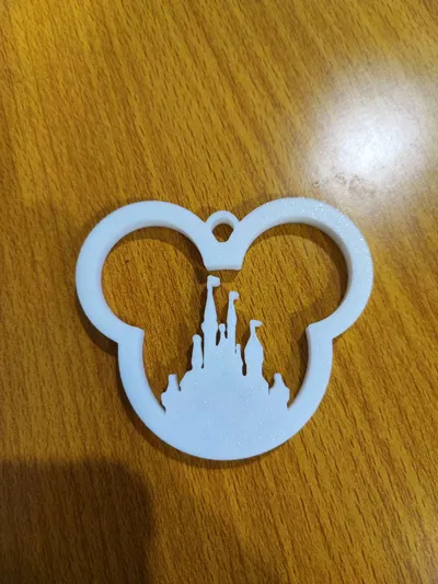 Disney Mickey Mouse Keychain - Free 3D Print Model - MakerWorld