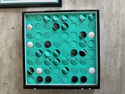 OTHELLO (Reversi) FLIP GAME- Bookcase Edition - Free 3D Print Model ...