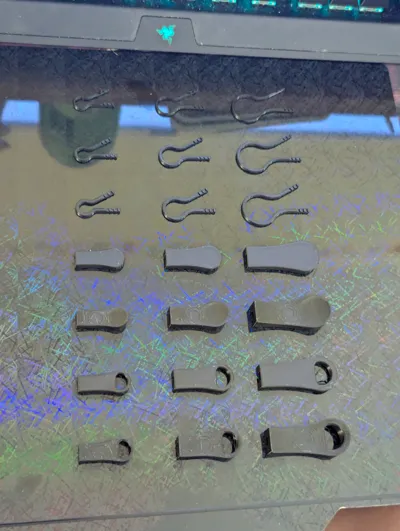 Zipper Pull Tab Pack by Zavion MakerWorld: Download Free 3D Models