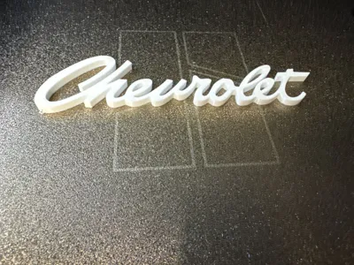 Chevy Emblem - Free 3D Print Model - MakerWorld