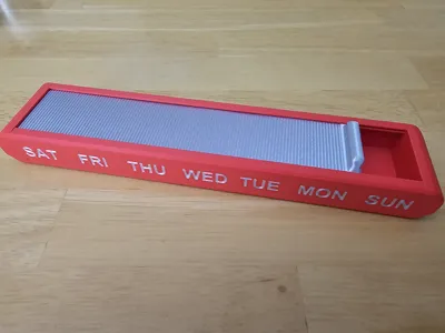 Sliding Pill Box by JAM3D | Joel Macário - MakerWorld