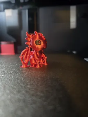 cute baby dragon by Diepzeekroket - MakerWorld