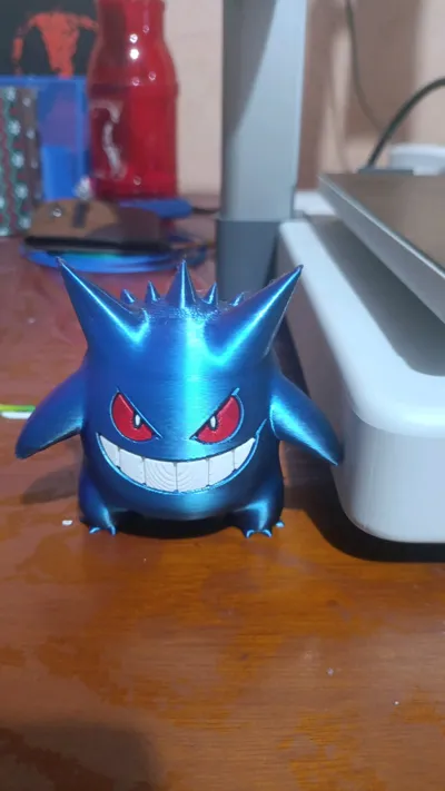Pokemon Gengar Disassembled (No AMS Printing Required) by 3D Memory ...