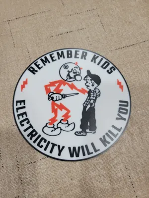 Reddy Kilowatt Sign by illuminat3D - MakerWorld