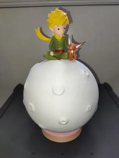The Little Prince Night Light by Clamuck MakerWorld: Download Free 3D ...