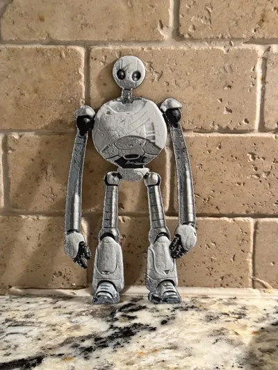 The Wild Robot Roz (hue forge) by lau__u MakerWorld: Download Free 3D ...