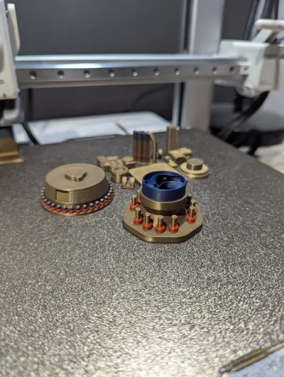 SpaceX Raptor 3 Vacuum Rocket Engine 1/10th scale by CrazyJ MakerWorld ...