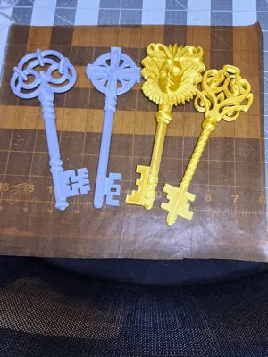 Set of 4 fantasy ancient keys by gobotoru MakerWorld: Download Free 3D ...