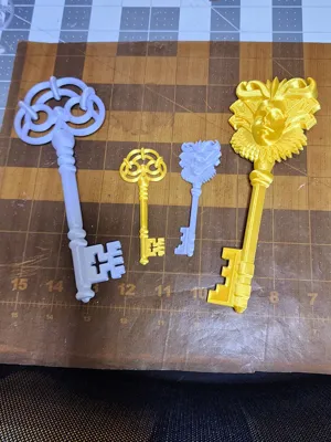 Set of 4 fantasy ancient keys by gobotoru MakerWorld: Download Free 3D ...