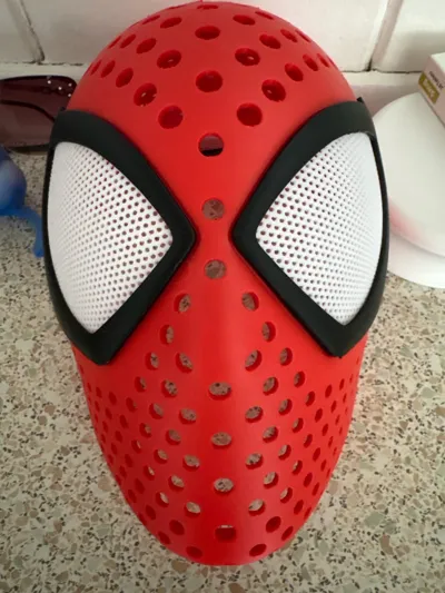 Spider-Man Classic FaceShell - Free 3D Print Model - MakerWorld