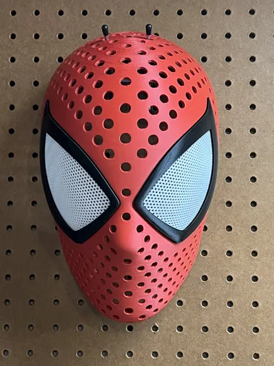 Spider-Man Classic FaceShell by Budwin MakerWorld: Download Free 3D Models