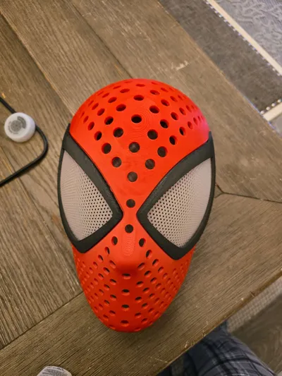 Spider-Man Classic FaceShell by Budwin MakerWorld: Download Free 3D Models