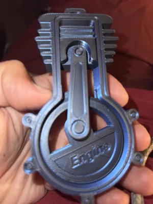 Engine stress-relief toys (no supports, print-in-place, articulated) by ...